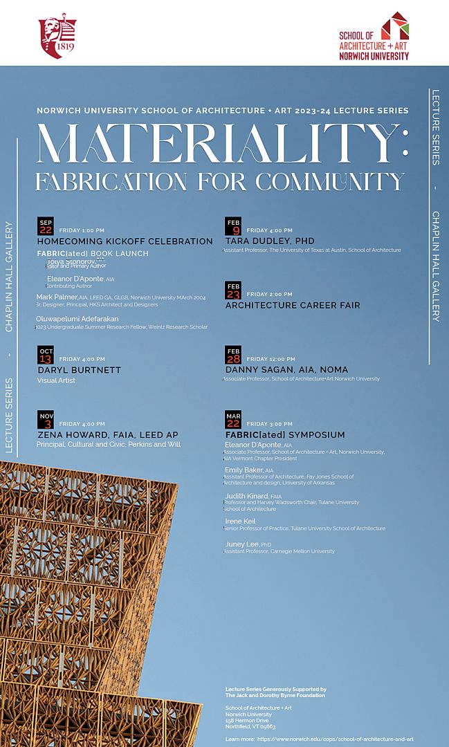 Norwich Lecture Series - AIA Vermont
