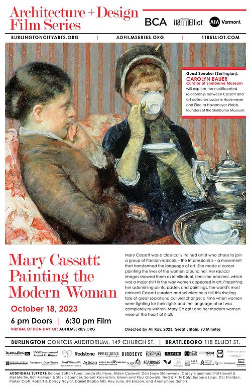 Mary Cassatt: Painting the Modern Woman - AIA Vermont
