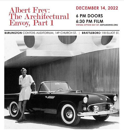 Albert Frey: The Architectural Envoy, Part 1 - AIA Vermont